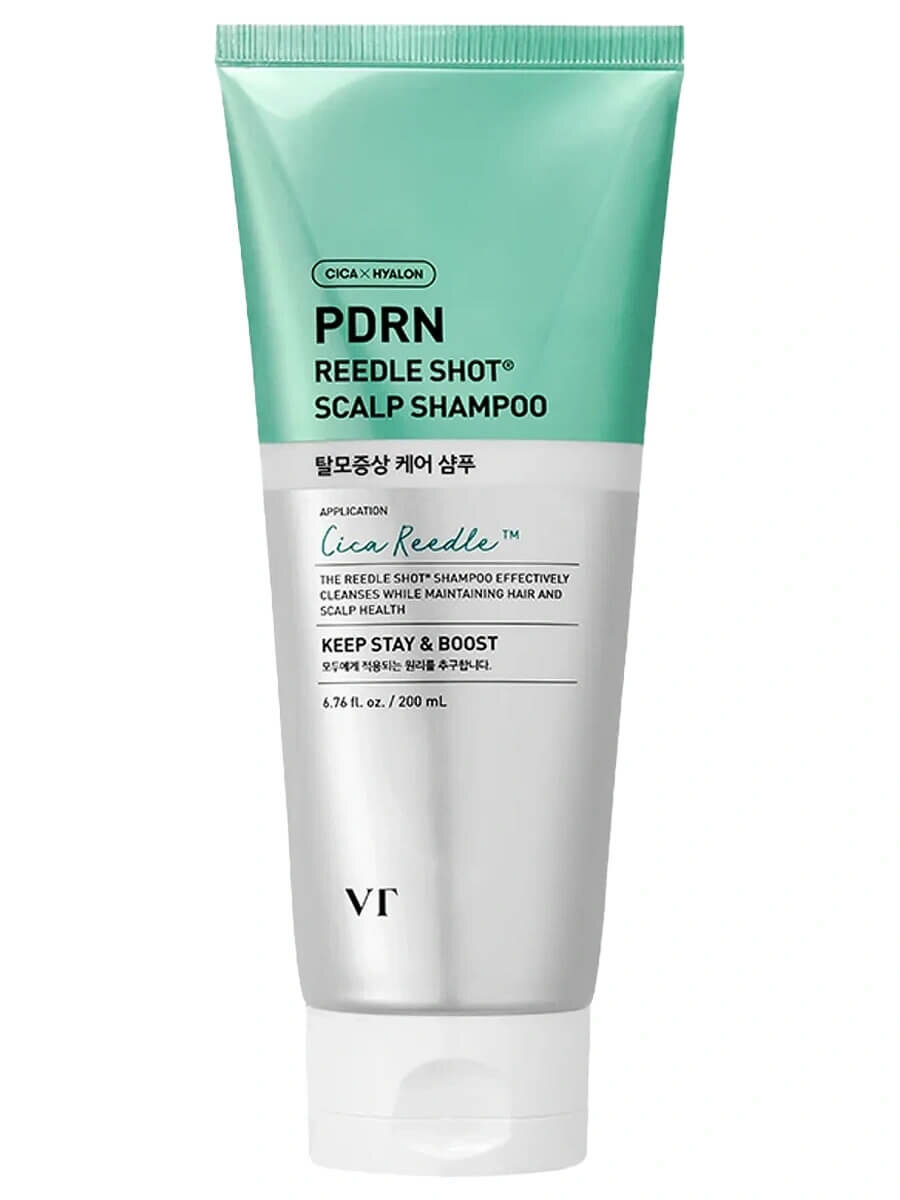 Шампунь от выпадения волос с пдрн и микроиглами PDRN Reedle Shot Scalp Shampoo, 200 мл, VT Cosmetics