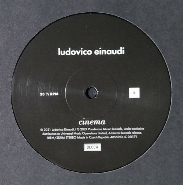 Ludovico Einaudi - Cinema (2LP) — фото 1