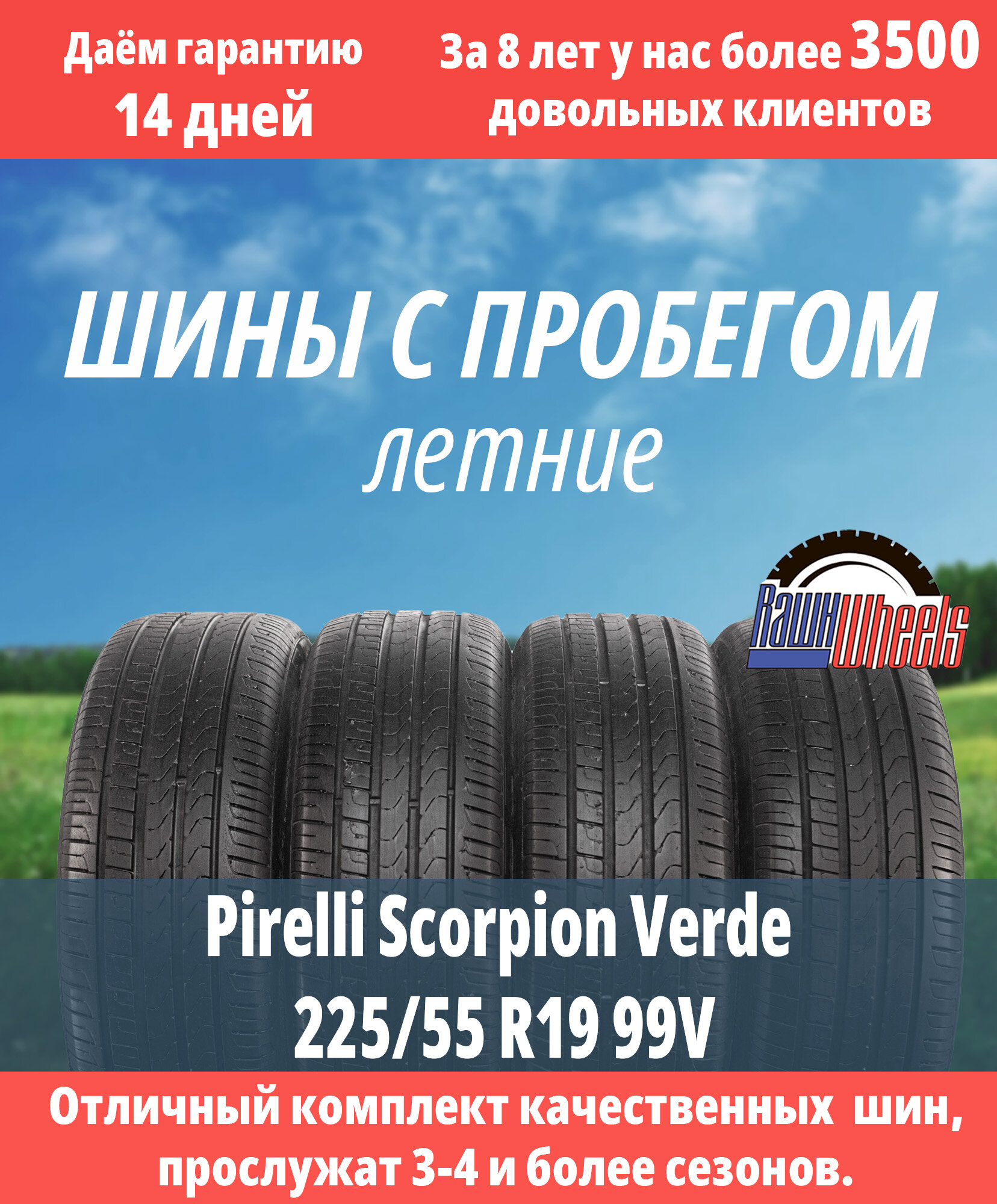 Pirelli Scorpion Verde 225/55 R19 99V