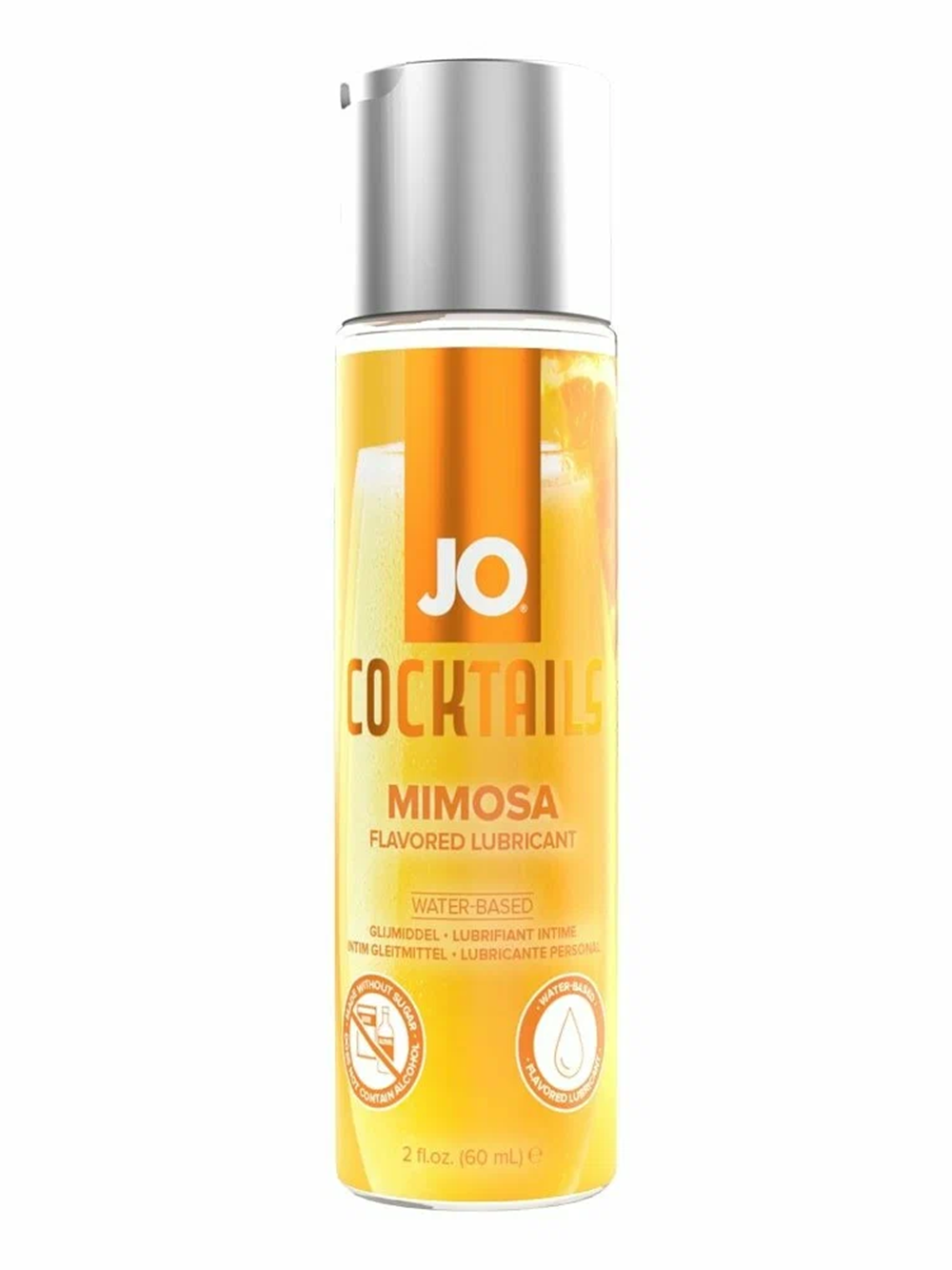 Вкусовой лубрикант JO Cocktails - MIMOSA - 60 мл, на водной основе