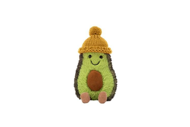 Мягкая игрушка унисекс JELLYCAT Amuseable Cozi Avocado, горчичная