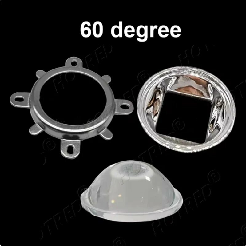 HotRed УФ-светодиодный модуль 50W фиолетовый 44mm-lens 60 Degree