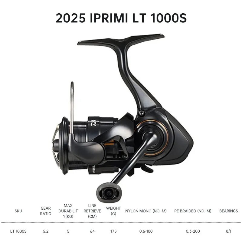 DAIWA IPRIMI LT Спиннинговые катушки LT 1000S