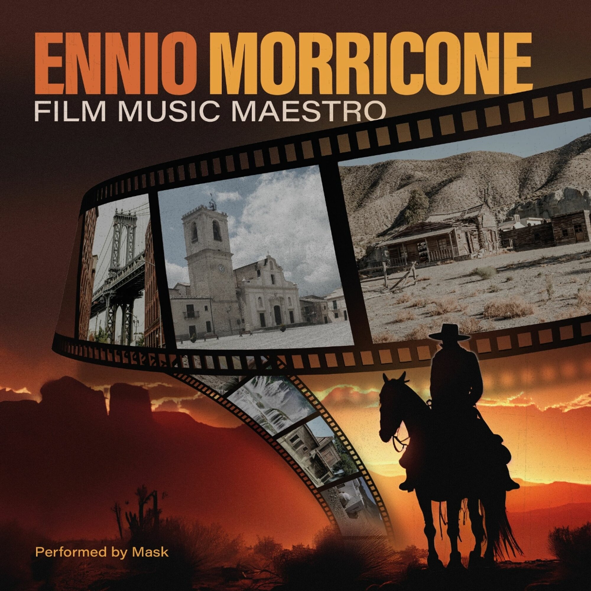 Виниловая пластинка Mask - Ennio Morricone - Film Music Maestro (180g) (Limited Edition) (Colored Vinyl) (LP) (1 LP)