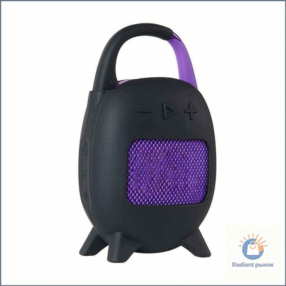 Чехол для JBL CLIP 5, силиконовый, с противоскользящей подставкой