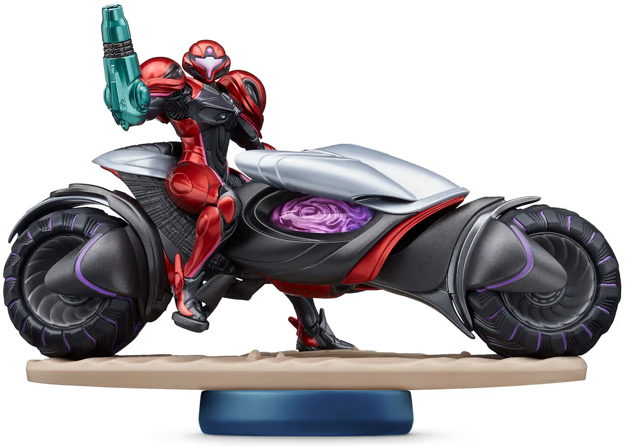 Amiibo: Интерактивная фигурка Самус и Ви-О-Ла (Samus & Vi-O-La) (Metroid Prime 4: Beyond Collection)