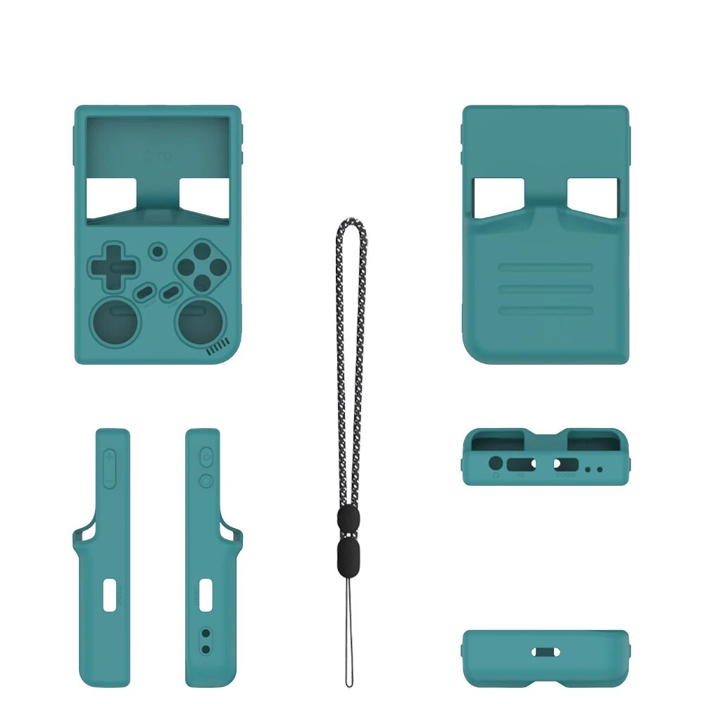 Силиконовый чехол для консоли Anbernic RG35XX Pro Green