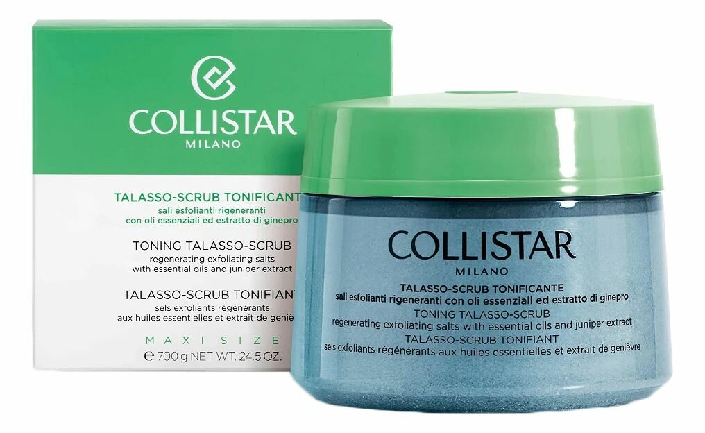 Collistar - Toning Talasso Scrub Скраб для тела с морской солью 700 гр