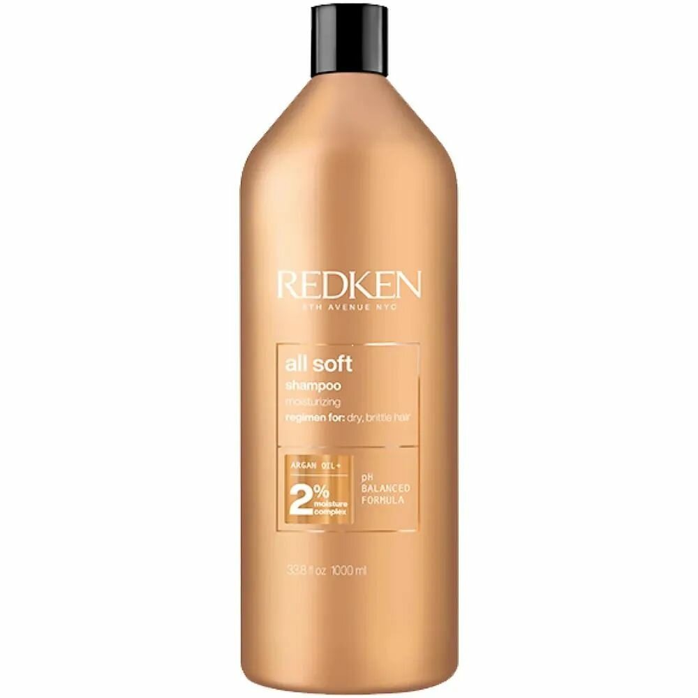 Redken - All Soft Shampoo Шампунь для питания и смягчения волос 1000 мл