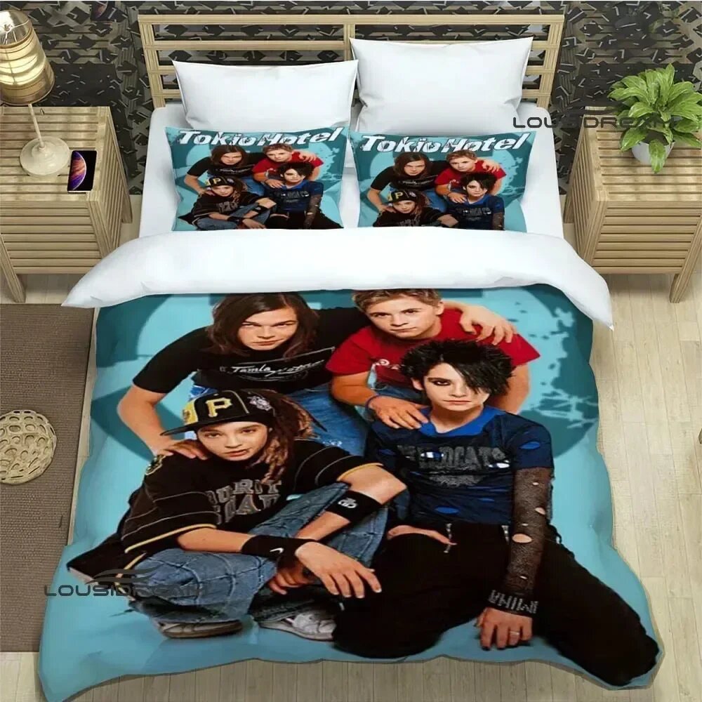Комплект постельного белья Tokio Hotel, полиэстер/хлопок