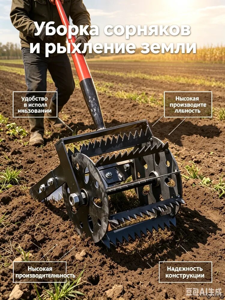 Тяпка, рукоятьВысокоуглеродистая сталь, 35 см
