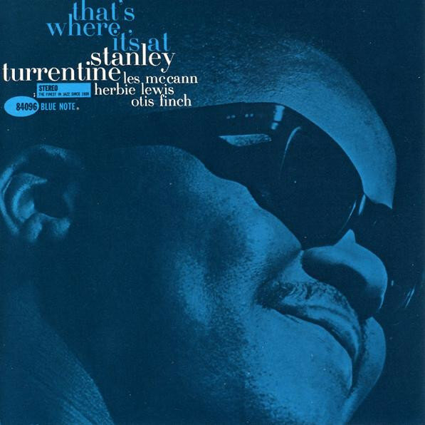 Stanley Turrentine. That's Where It's At (US, Blue Note, CDP 7 84096 2, 1988, импортный компакт-диск) CD