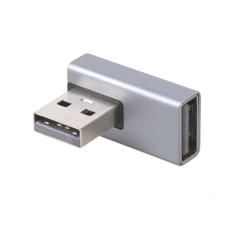 USB3.0 переходник 90°, Серый - слева