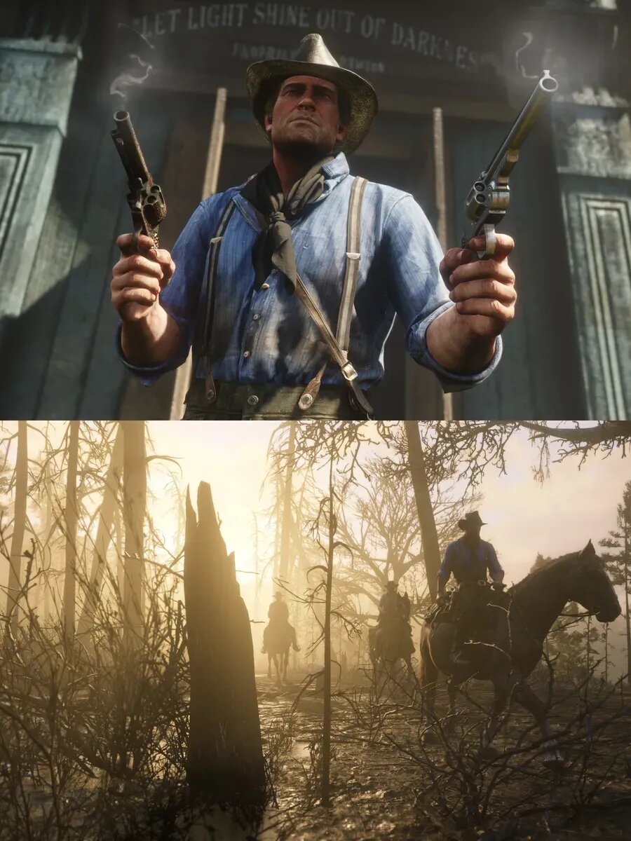 Диск с игрой Red Dead Redemption 2 PS4 / PS5 — фото 1