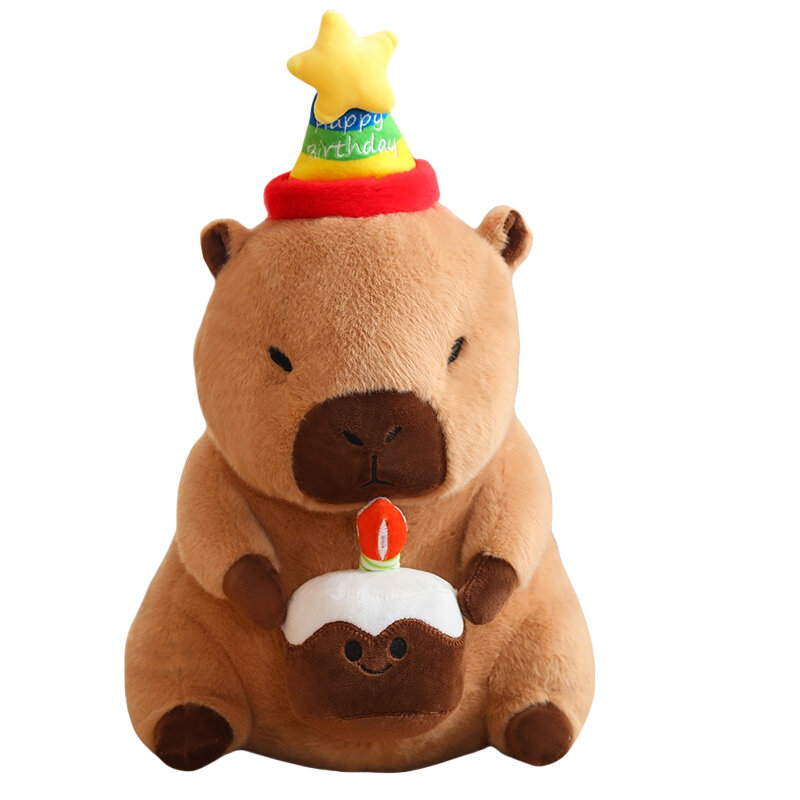 Шапка унисекс AOAOXIONG для плюшевых кукол капибары, 30CM EU