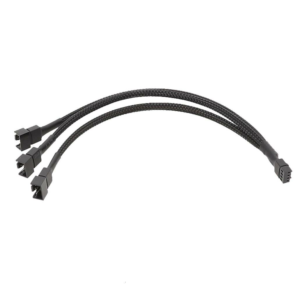 4-контактный PWM-удлинитель-разветвитель вентилятора 1 на 1/2/3, 1 to 3
