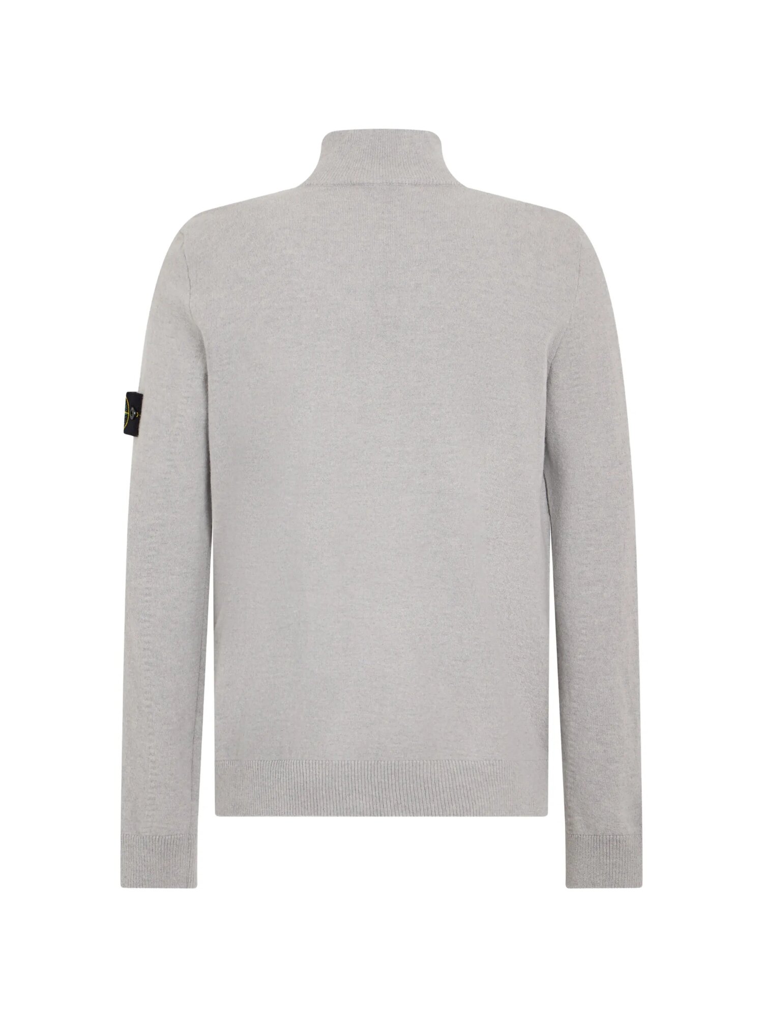 Свитер Stone Island Logo-patch zip-up sweater, размер S — фото 1