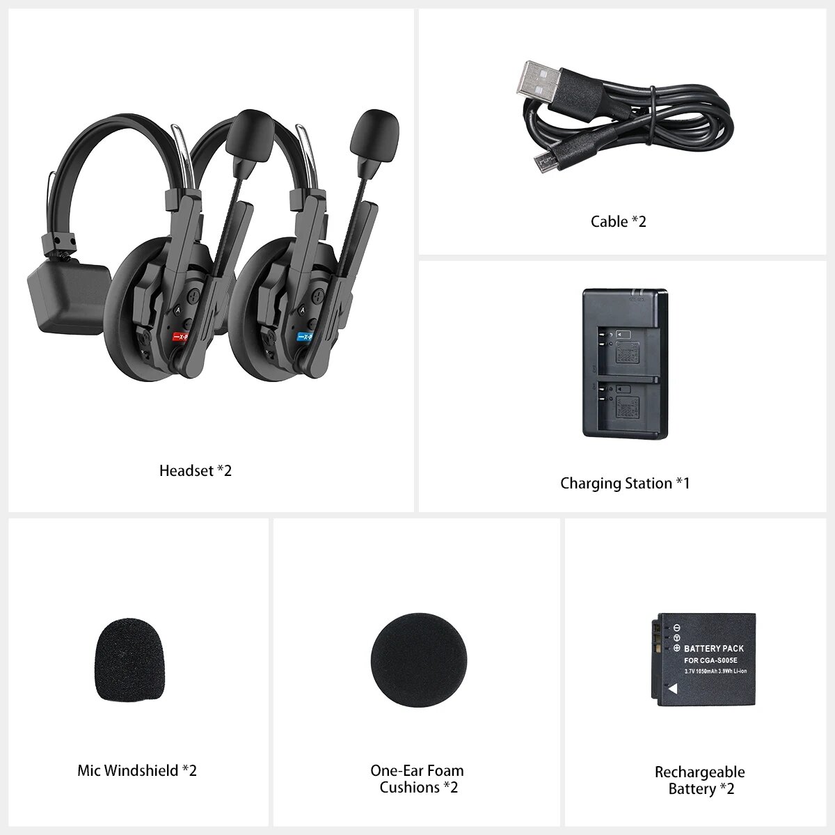 VILTROX Synco Xtalk Pro Беспроводная гарнитура для съемок Xpro 2