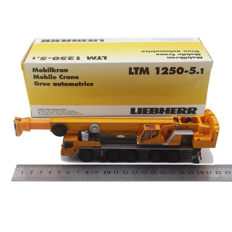 1:87 LIEBHERR LTM 1250-5.1 Модель подъемного крана(31-0043 Customer Dayus 2015)