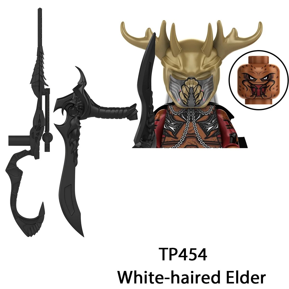 Keeppley Predator: Белый White-haired Elder TP454