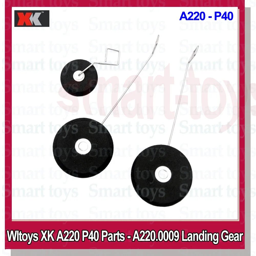 Запчасти для радиоуправляемого самолета WLtoys XK A220 (комплект) A220 Landing Gear