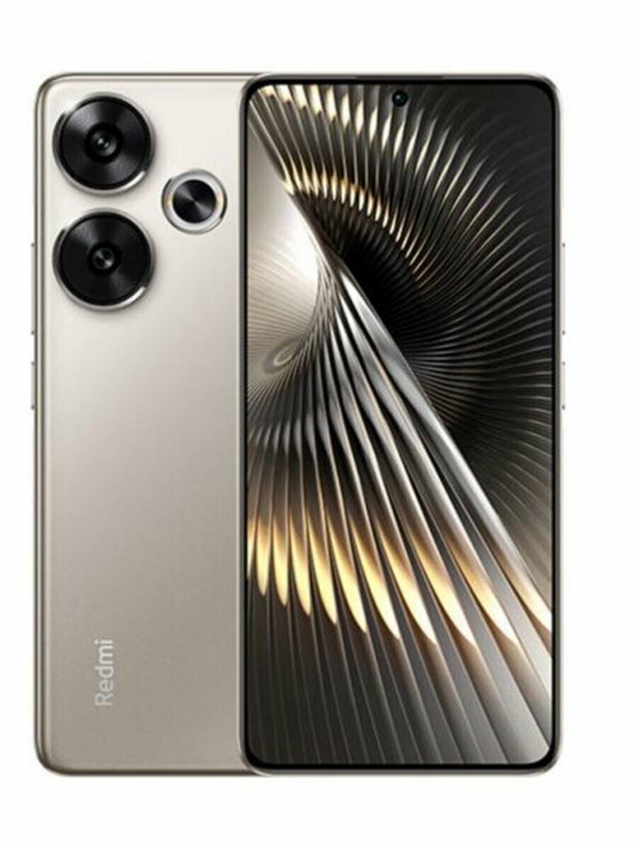 Смартфон Redmi Turbo 3 5G 16/512 ГБ серебристый 6.67-inch screen Qualcomm Snapdragon 8S Gen3