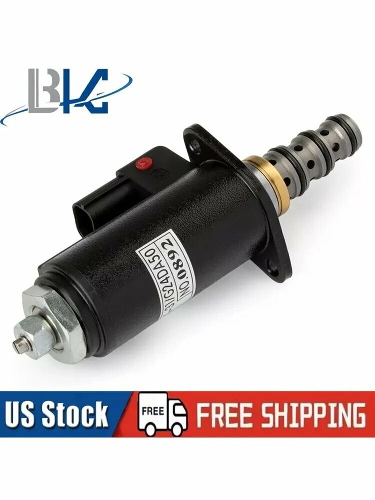 Запчасти автомобильные, арт. Клапан соленоидный YT35V00013F1 KWE5K-31 G24DA50 для экскаваторов Kobelco SK200-6E, SK210, SK230-6E