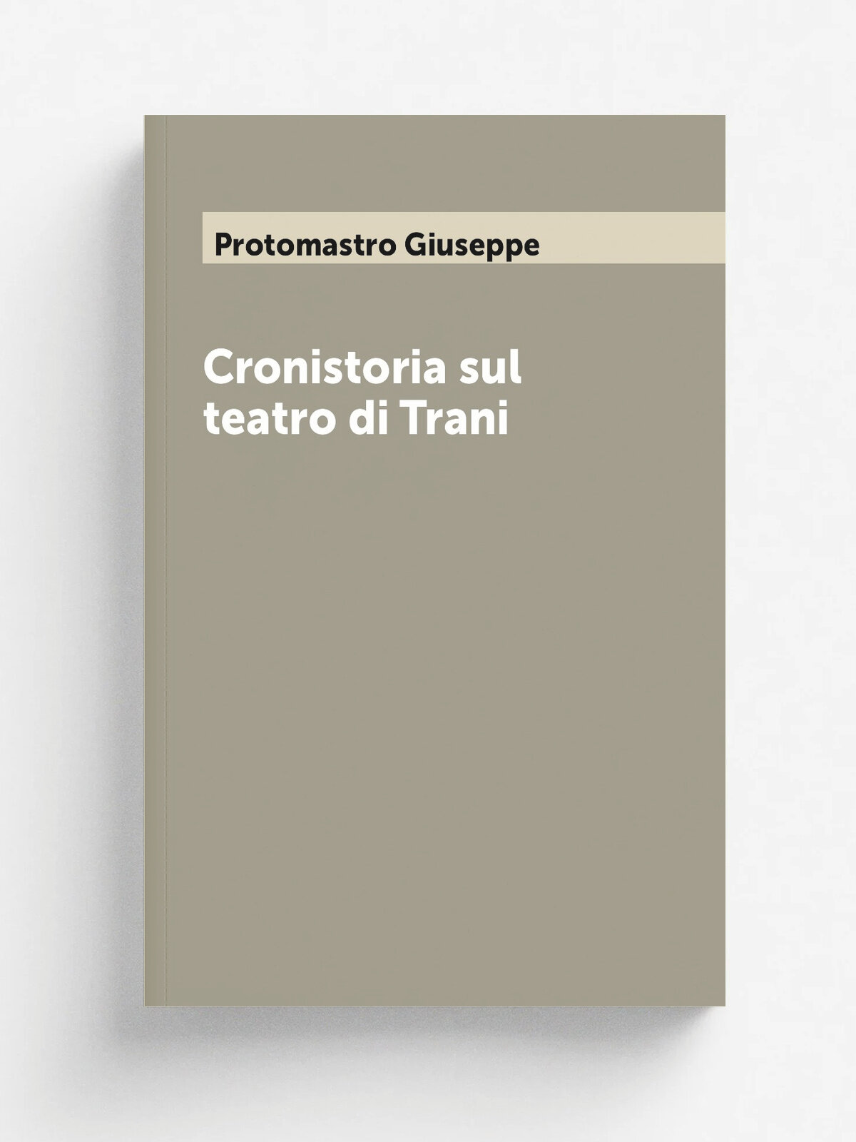 Cronistoria sul teatro di Trani