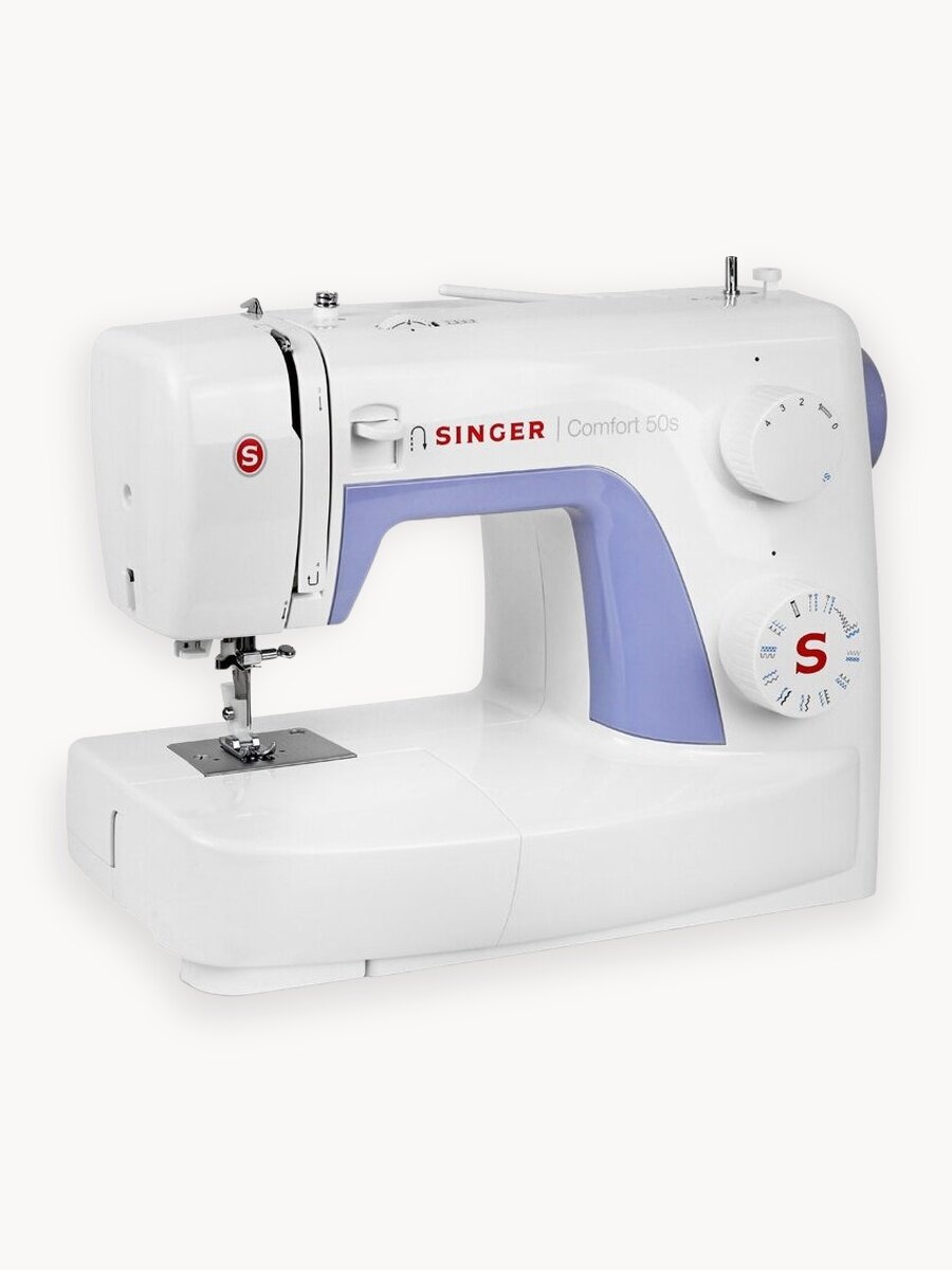 Швейная машина Singer Comfort 50S, электромеханическое управление, 21 операция, белая, для всех типов ткани