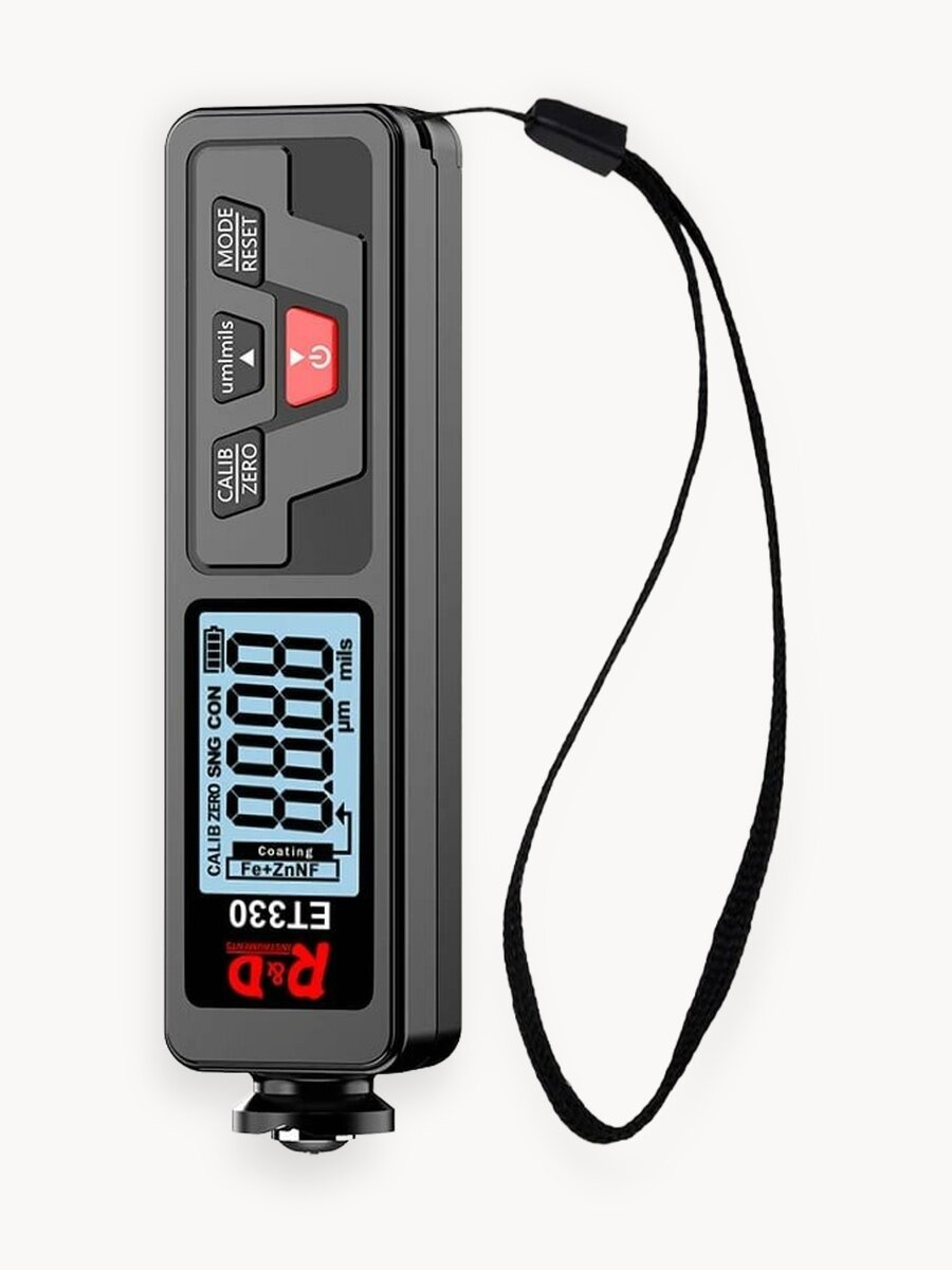Толщиномер R&D ET330 для измерения толщины лакокрасочного покрытия Zn, Fe, NF 0-1500 мкм