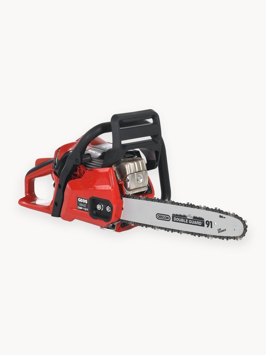 Бензопила цепная бензиновая GEOS Max CSP137 227429 (35,2 см куб, 2,0 л. с, профессиональная)