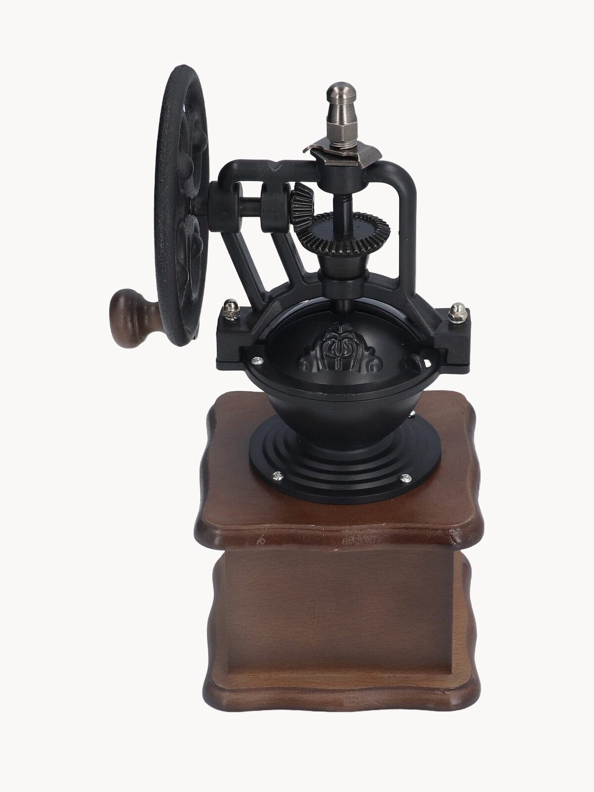 Ручная кофемолка в стиле ретро, прочная, изысканная портативная ручная кофемолка для домашнего офиса