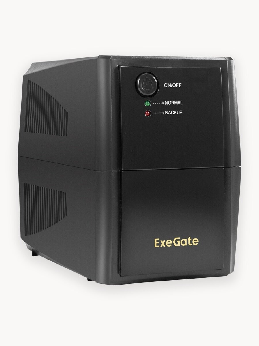 ИБП ExeGate SpecialPro UNB-500. LED. AVR.4C13 <500VA/300W, LED, AVR, 4*C13, Black>