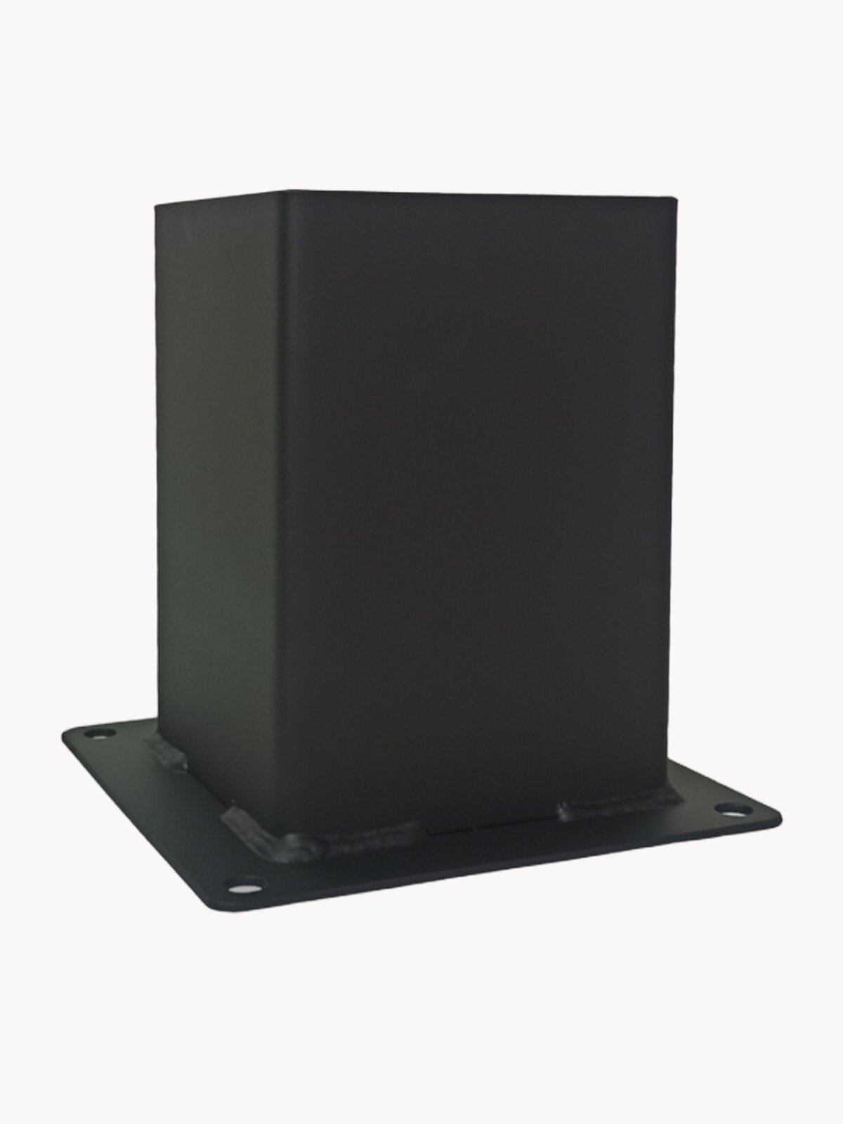 Коннектор для бруса "Solo", черный матовый, для бруса 100х100