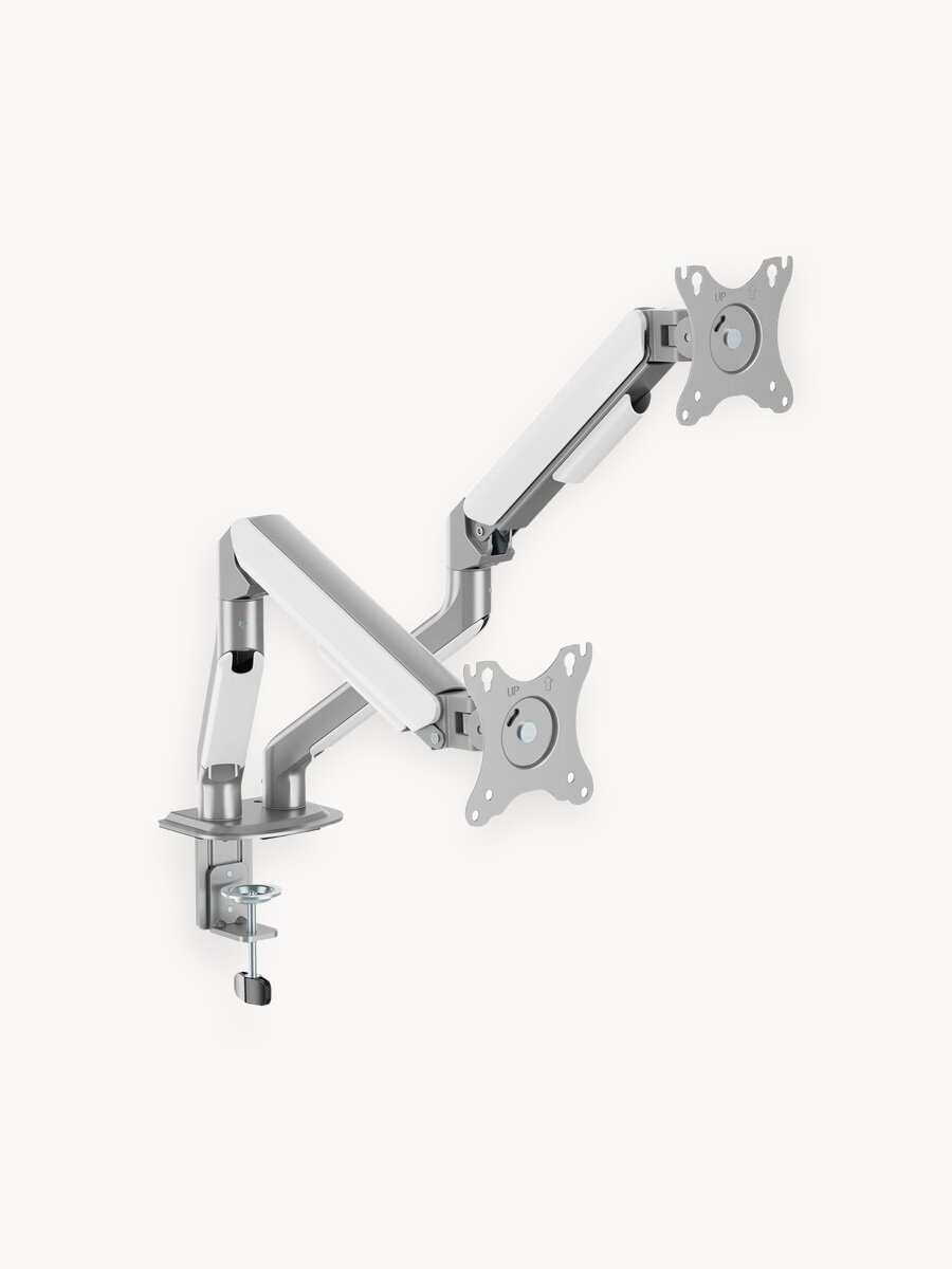 Кронштейн для монитора Ridberg Monitor Arm LDT109-C024E (Silver/White)