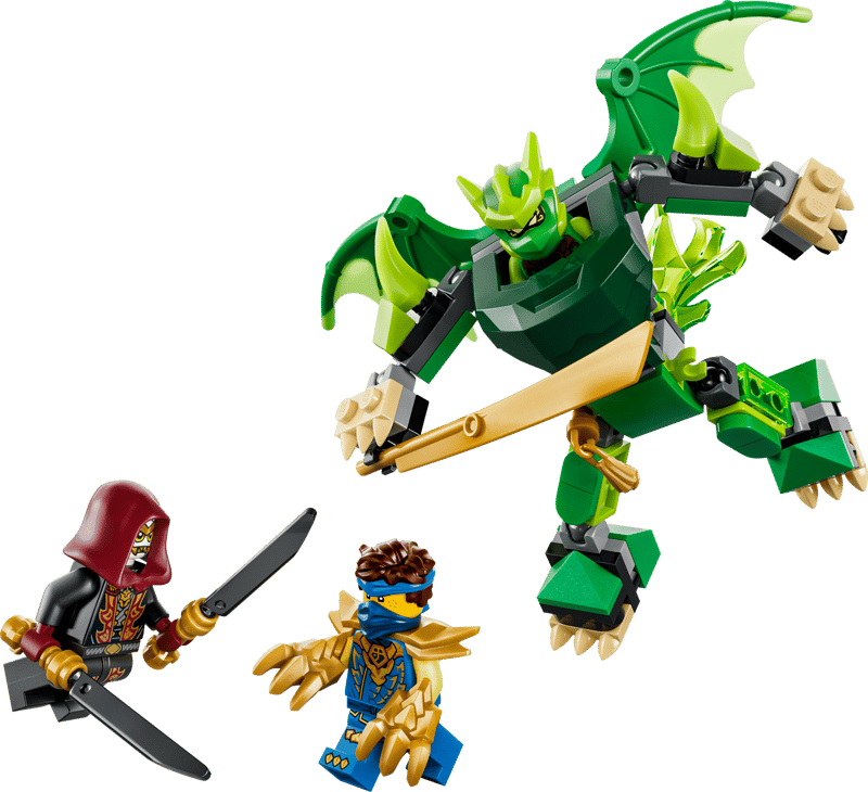 Конструктор LEGO NINJAGO 71862 Боевой набор с драконом-мехом Ллойда, 81 деталь, 6+