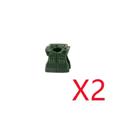 Бронежилет зеленый BS185-D-Green, 2шт