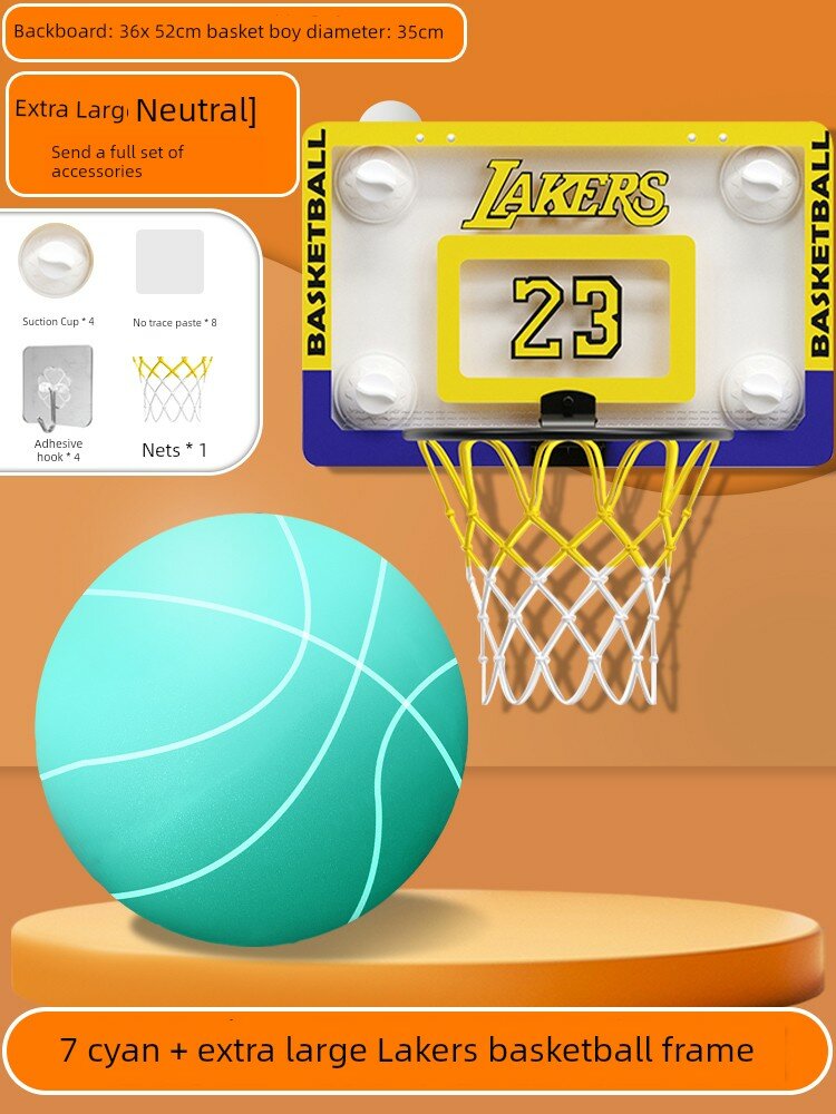 Набор баскетбольной корзины NBA Lakers экстра-большого размера, включает полный комплект аксессуаров