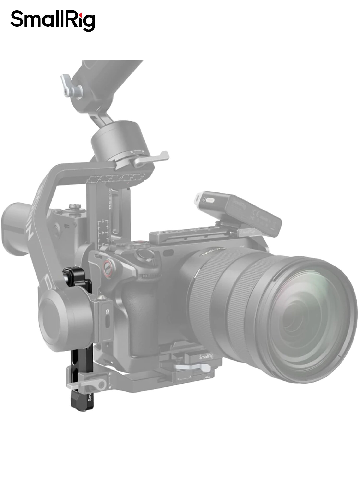 Удлененный кронштейн SmallRig 4196 Extended Vertical Arm для DJI RS 3 Mini