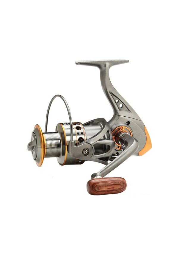 Мощная рыболовная катушка с 13-осевой полностью металлической катушкой — тяговое усилие 8 кг