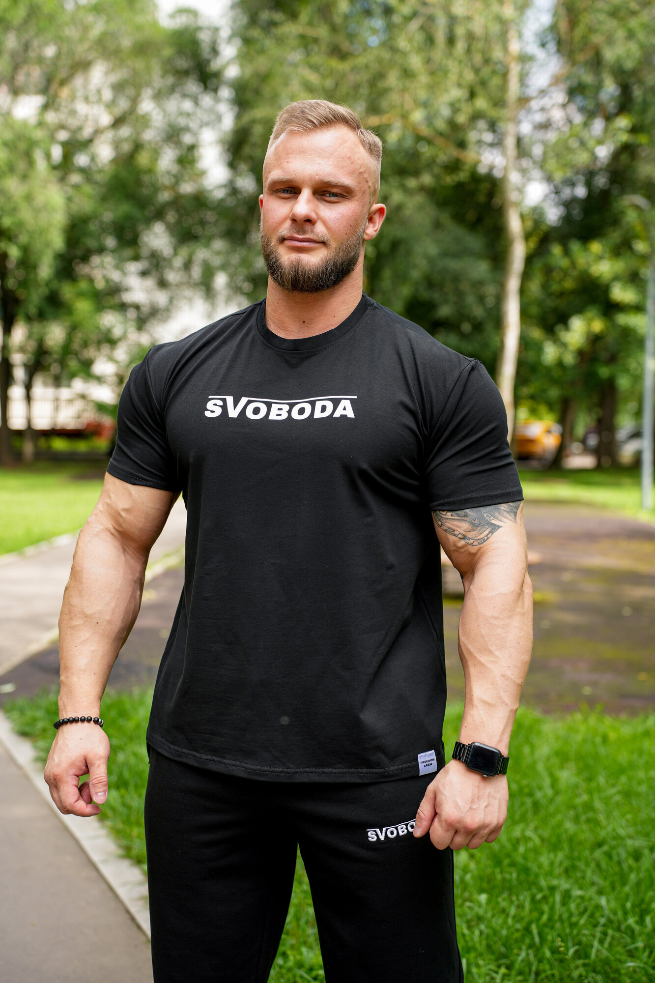 Футболка спортивная "SVOBODA"