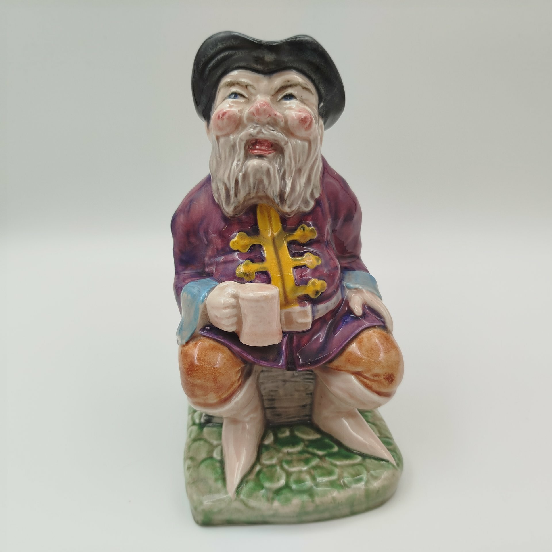 Кувшин (соусник) Toby "The Tale Teller" (Сказочник), Melba Ware, керамика, Великобритания, 1951-1970 гг.
