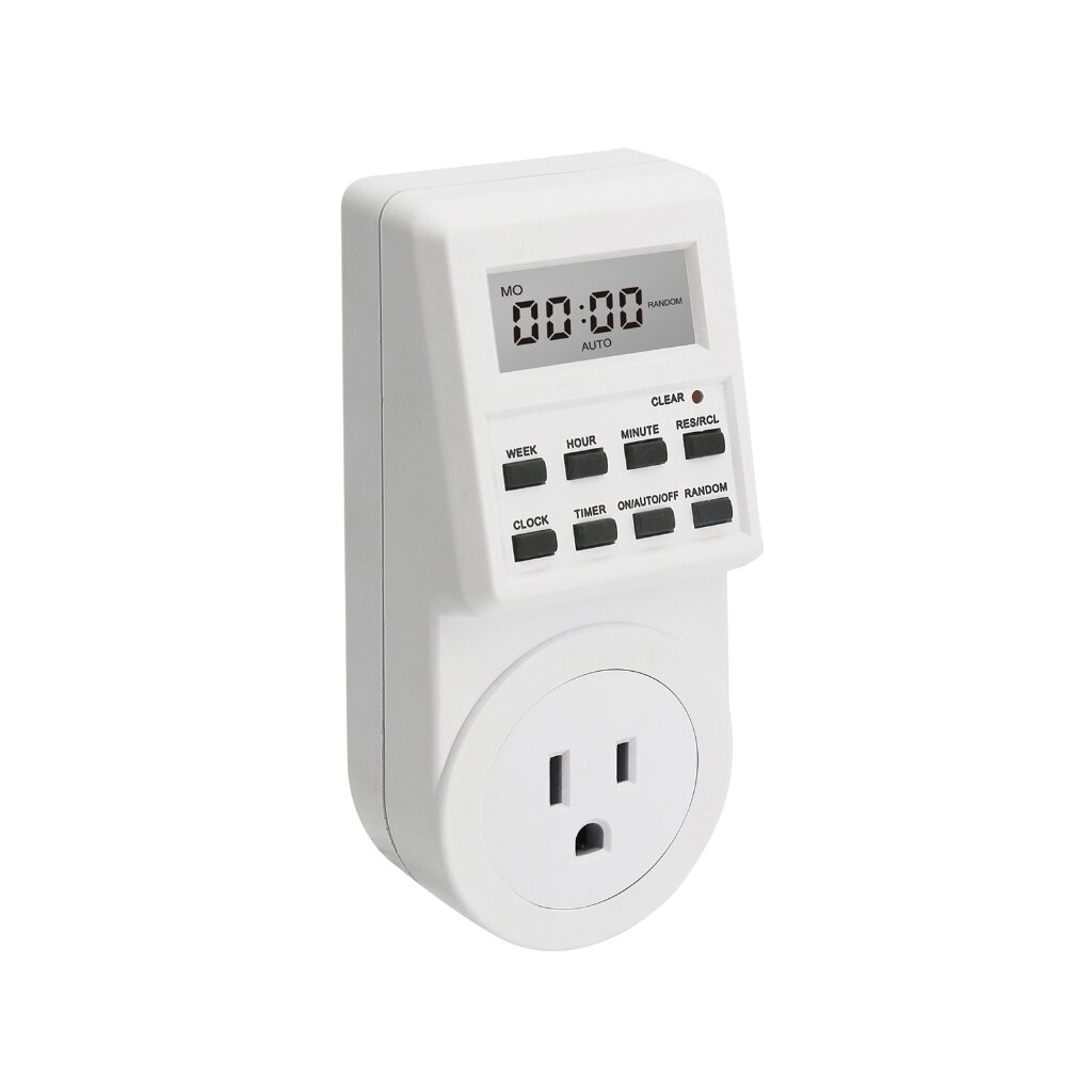 Умная розетка с переключателем таймера на маленьком экране-стандарт США