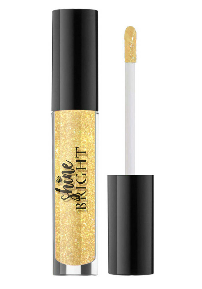 Belordesign Shine Bright Блеск для губ с бриллиантовым сиянием 4,3 г. №013 citrine