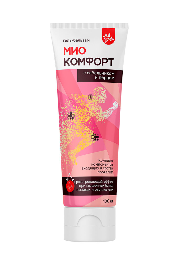 Гель для тела Витамин Продукт миокомфорт гель-бальзам разогревающий с сабельником и перцем 100 мл5143