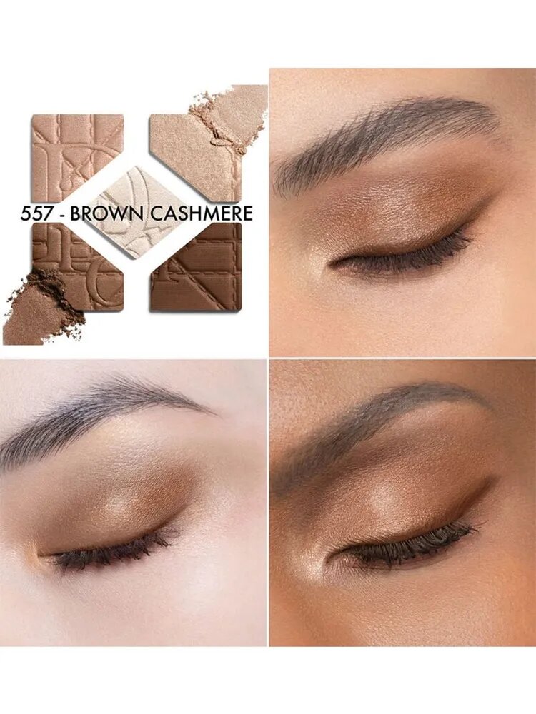 Dior DiorShow 5 Couleurs Тени для век 557 Brown Cashmere Cannage Edition Новинка!