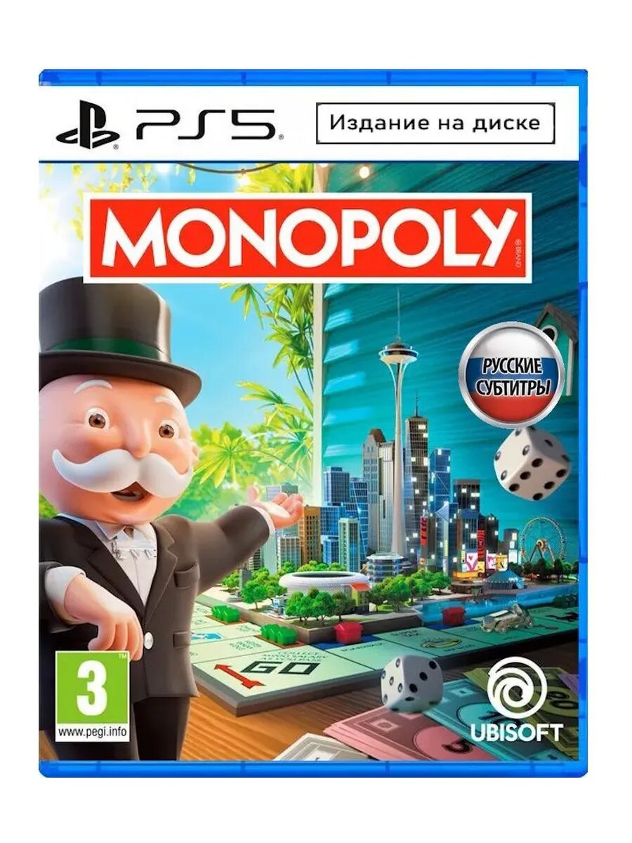 Игра Monopoly (PS5) Русские субтитры