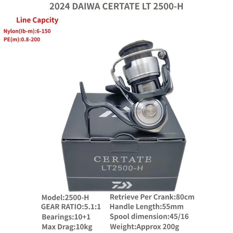DAIWA CERTATE LT Спиннинговые катушки 2500-H
