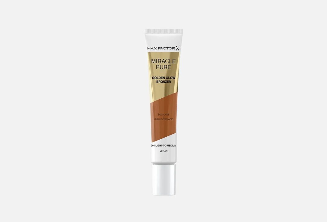 Бронзер для лица Max Factor Miracle Pure Golden Glow Bronzer, оттенок 01, Light to meduim, 15 мл