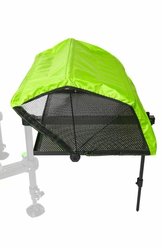 Стол с маркизой 65х45см для фидерного кресла, столик с маркизой для кресла